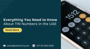 Everything You Need to Know About TIN Numbers in the UAE - Peakvisory